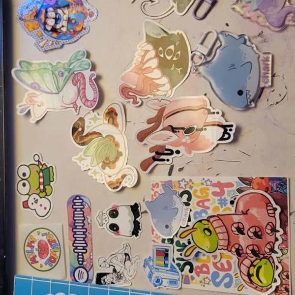 Dripping Gore Animal Stickers - Etsy