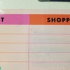Magnetic Weekly Shopping List & to Do List Fridge Magnet Planner | Dry ...