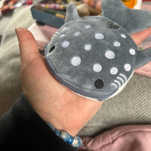 Whale Coin Pouches! (multiple Colors!!!) Plushie Gift Ideas, Cute ...