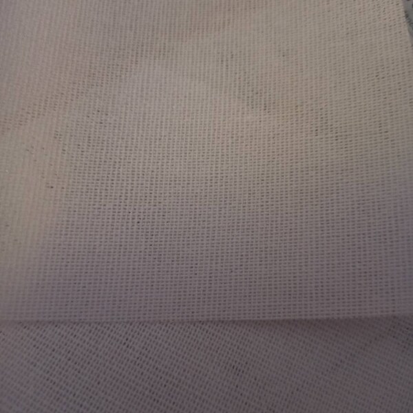Stiff Buckram Fursuit Eye Mesh Material - White - 2 Pieces - Furry ...