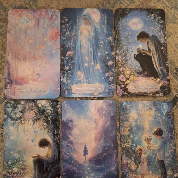 Tarot Deck, Tarot Card Deck, Tarot Deck With Guidebook, Indie Unique ...