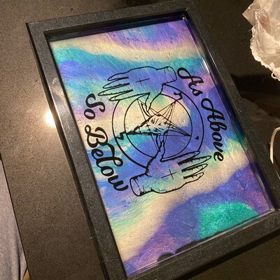 Black Resin With Skulls and Roses. Bones in the Edges. - Etsy