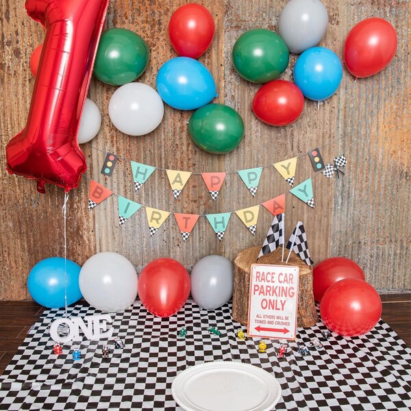 Number 1 RED Mylar Balloon 34" Number 1 Balloon ONE Balloon FIRST ...