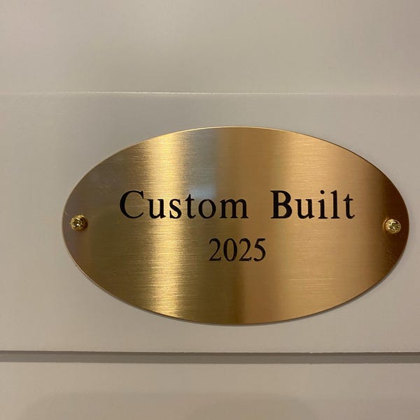 Engraved Brass Nameplate Locker Plate Memorial Plate Frame Plate ...