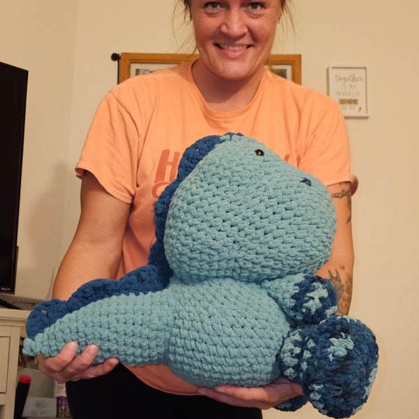 T-rex Crochet Pattern - Etsy