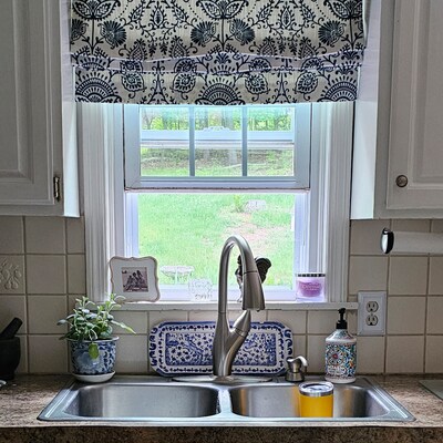 Tie UP Valance With Grommets Scott Living Fabrics Peony Multiple Colors ...