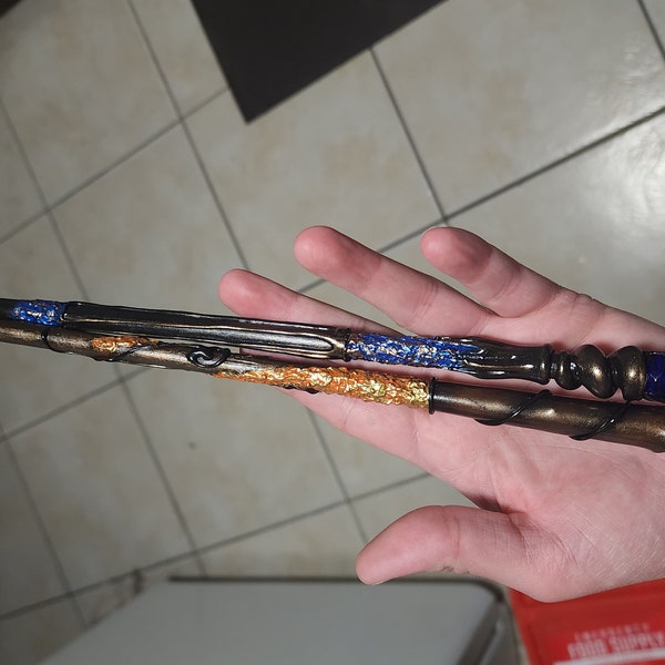 Magic Wand With Dragon, Wizard Wand, Witch Wand, Dragon Wand - Etsy