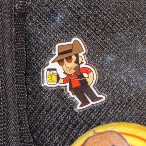 Team Fortress 2 - RED Team Acrylic Pins - Etsy