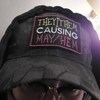 They/them Causing May/hem Pronoun Patch, Non-binary Personal Pronouns Badge, LGBTQIA+ Jacket or ...