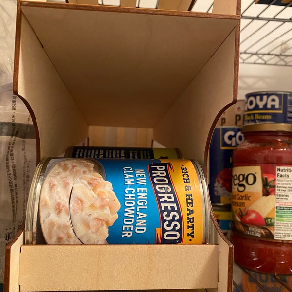 CR-1 Wooden Can Rack Dispenser Organizer - Etsy