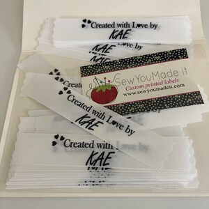 Quilt Label , Personalized Blanket Label, Sew on Quilt Tag Ribbon - Etsy