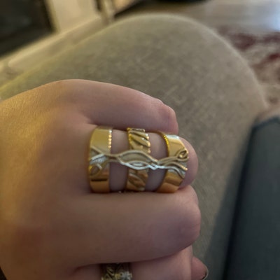 Arthritis Finger Splint for the Both Joints Ring Adjustable,splint Ring ...