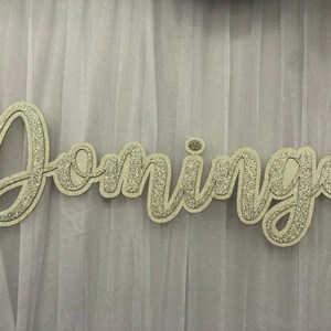 Personalized Name Sign, Two Layers, up to 23 Wide, Birthday Name Sign ...