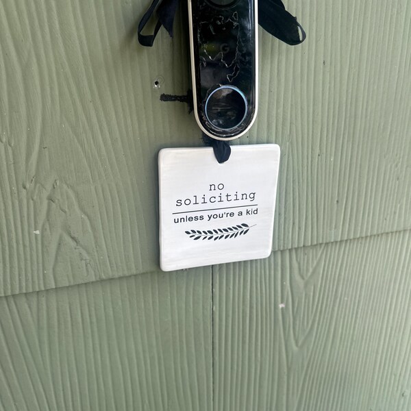 Baby Sleeping Sign Do Not Knock, Do Not Ring Doorbell Sign, No Knocking ...