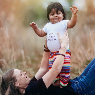 Serape Girls Fiesta Dress Serape Twirly Dress Fiesta Party Dress ...