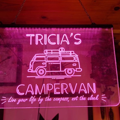 On Air LED Neon Light up Sign Hanging Wall Illuminated Display for ...