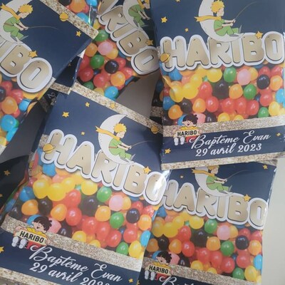 Petit sachet de dragibus personnalisé theme au choix - Etsy France