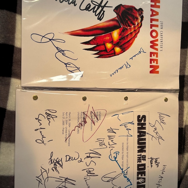 The Office US TV Show Pilot Script Screenplay With Signatures ...