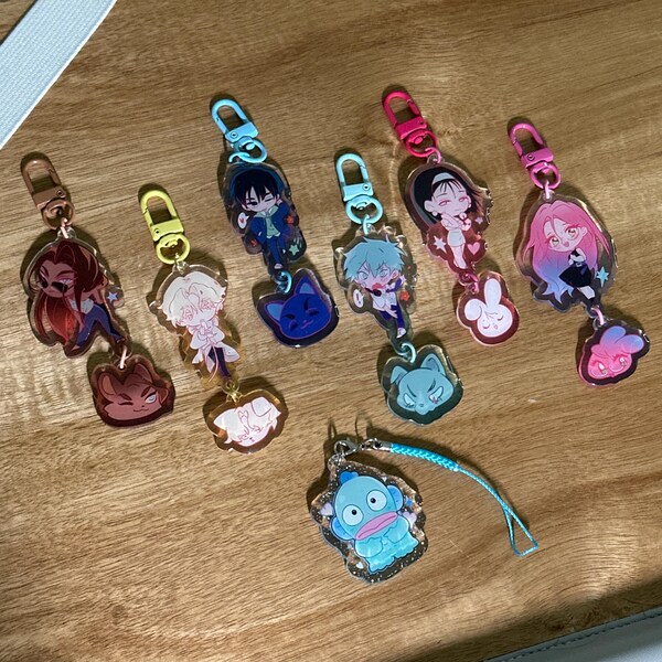 Alien Stage Linked Charms | Ivan | Mizu | Luka | Till | Hyunna | - Etsy