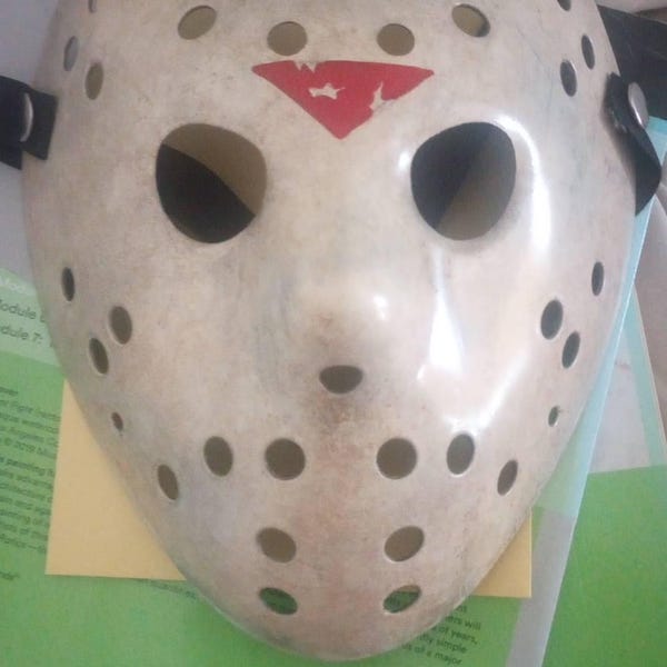 Handmade Jason Voorhees Mask: Friday the 13th Part 3 Cosplay High ...