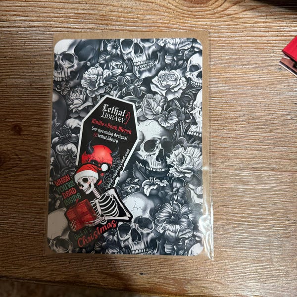 Gothic Cardstock Kindle Inserts for Clear Case | Kindle Accessories ...