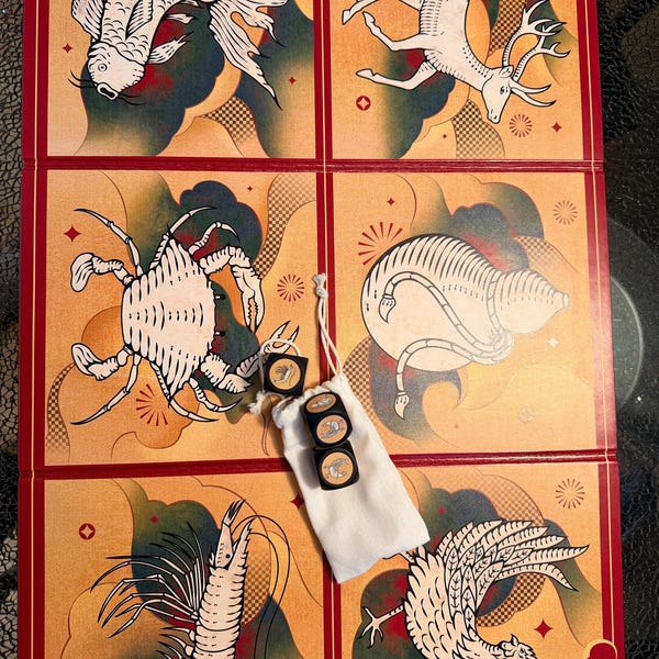 Vietnamese Bau Cua Tom Ca - Gourd-crab-shrimp-fish Game - Lucky Game ...