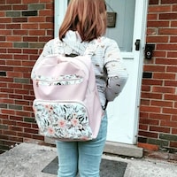 Elina Backpacks (2 Sizes) PDF Sewing Pattern, School Backpack Pattern ...