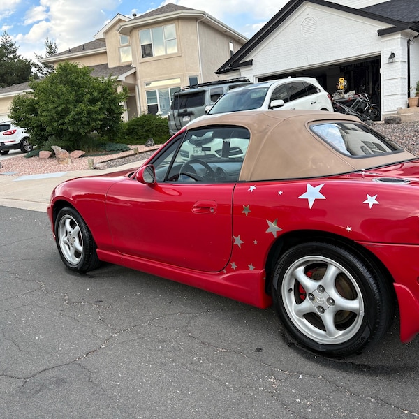 Star Livery Car Decals (80+ Colors Available) - Etsy