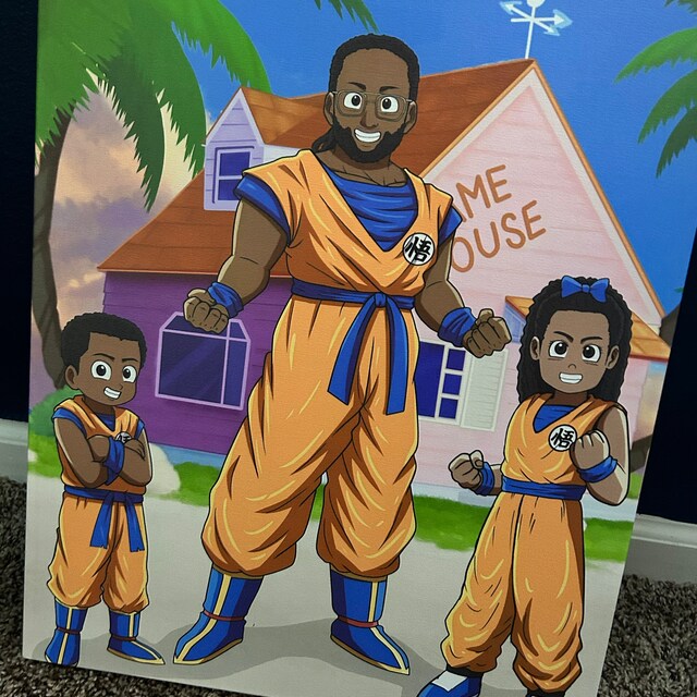 Dragon Ball Z Custom Portrait - Turn Yourself Into Anime Character