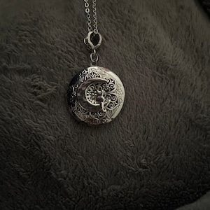 Sun and Moon Constellation Locket Necklace Great Gift Birthday ...