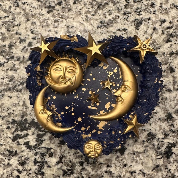 Stars & Moon Fake Cake Jewellery Box - Etsy