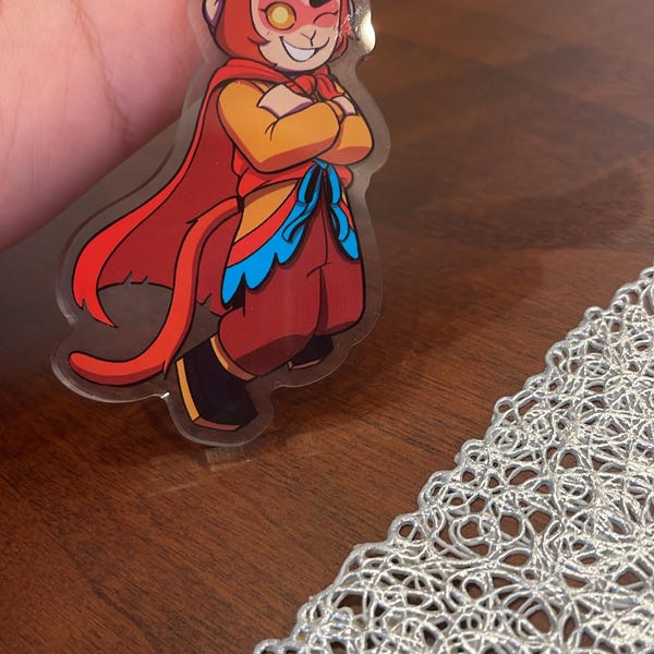 Zelda and Link Falling Keychain Tears of the Kingdom - Etsy