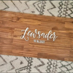 Sale Alternative Guest Book // Wood Guest Board // Wedding Sign in ...