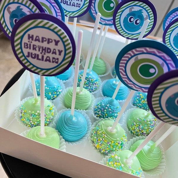 Monster Inc Inspired Favor Tags, Monster Printable Favor Tags, Monster ...