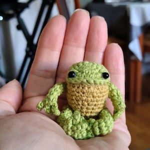 Crochet FROG Pattern Baby Frog Amigurumi: Make Your Own the Cutest ...