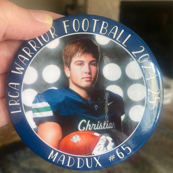 Memorial Button Pin, Memory Pin, Custom Photo Memorial Button Pins, Pin ...