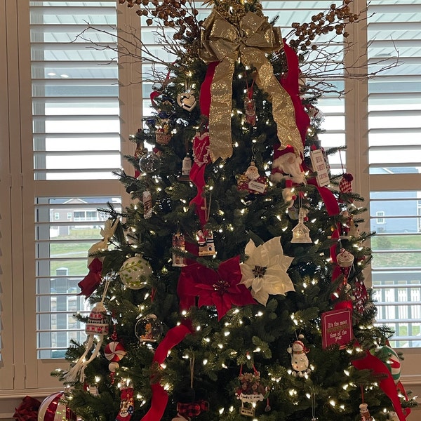 Modern Tree Topper Silver Polish Star 3D Spiky Paper Decoration for ...