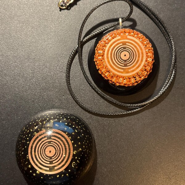 Orgone - the Tear of the Moon Silver Orgone Pendant - the Tough One (5G ...