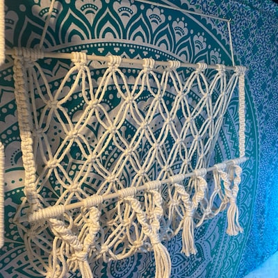 Zebra Macrame Wall Hanging / Zebra Nursery Decor / Animal - Etsy