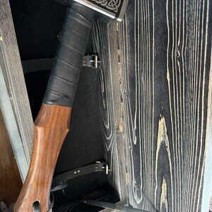 Viking Axe Wall Mount , Drakkar Axe Holder, Axe Steel Hanger, Axe Wall ...