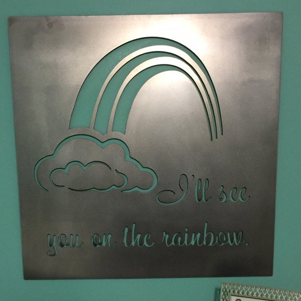 Custom Metal Quote Sign and Sayings, Inspirational Personalized Sign ...