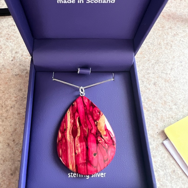 Heathergems Sycamore Silver Plated Pendant | Sycamore Necklace ...
