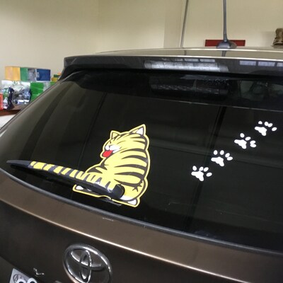 Vinyl Mountain and Trees Sticker, Waterproof Emblem Graphic Decal ...