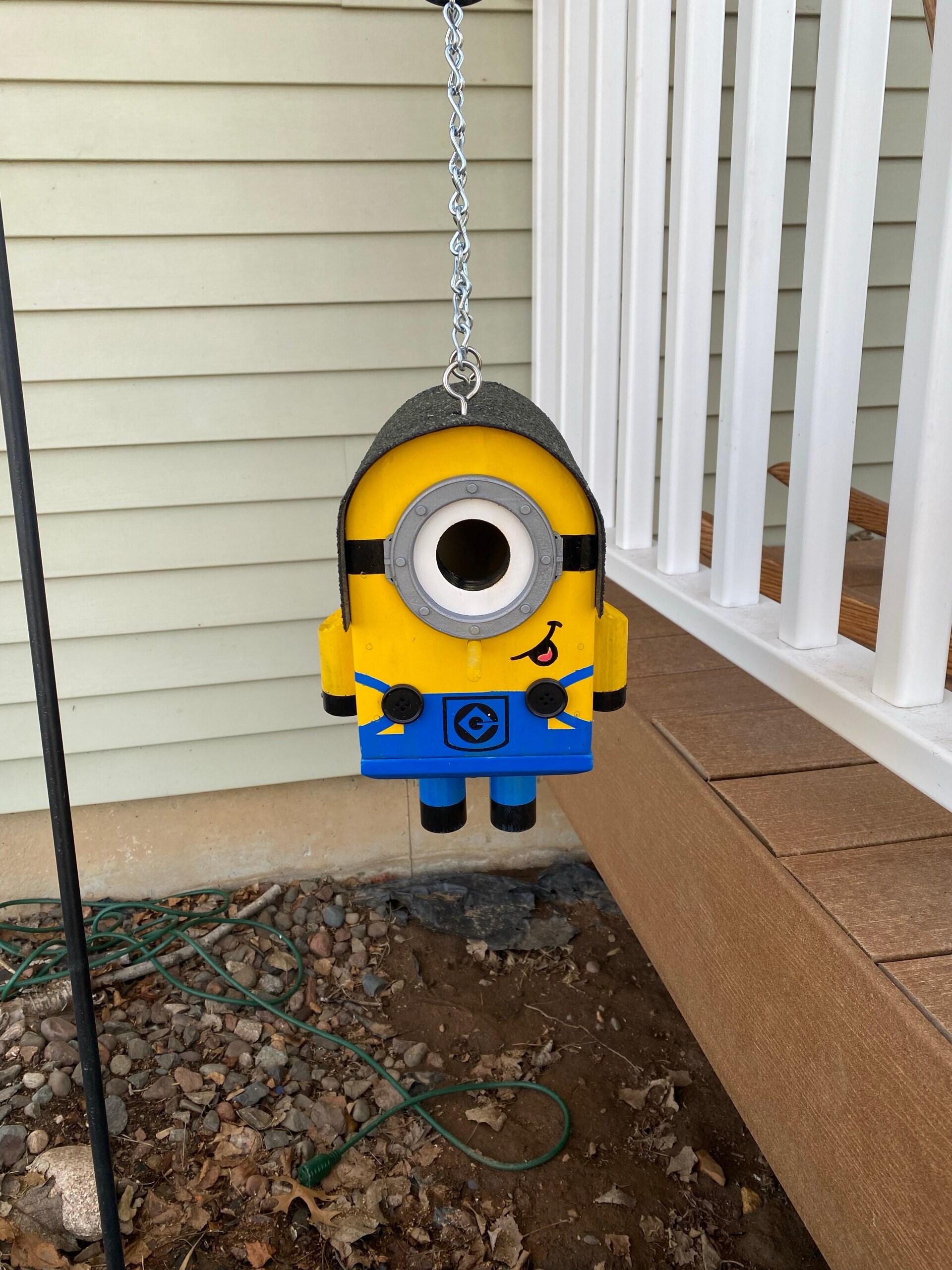 Brian The Minion Birdhouse | The Minions Large Bird House