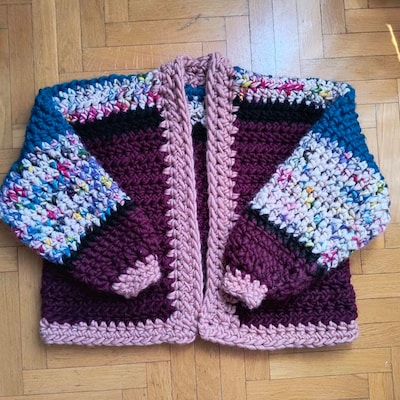 Simple SUPER Chunky Crochet Bomber Jacket Pattern, Size Inclusive ...