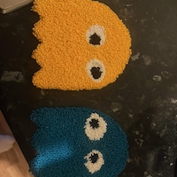 Tufting Coaster Kit 4pcs/coaster Punch Needle Kit/punch Embroidery Kit ...