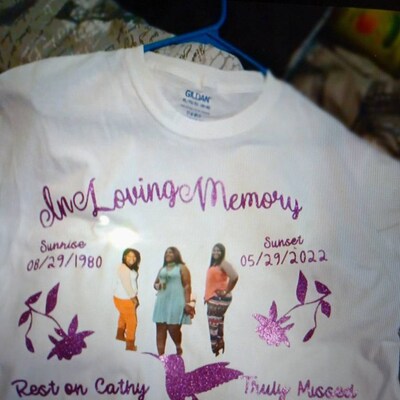 In Loving Memory SVG PNG JPG, Hummingbird Memorial Clip Art, Tribute to ...