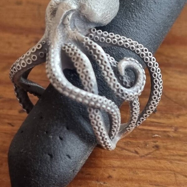 Phoenix Ring, 14K Real Gold Fire Bird Ring, Mythology Ring for Best ...