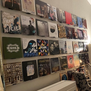 Compact Disc CD Display Wall Floating Mount Shelf | Etsy