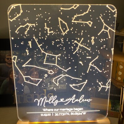 Custom Night Light Personalized Night Light Custom Name Night Light ...